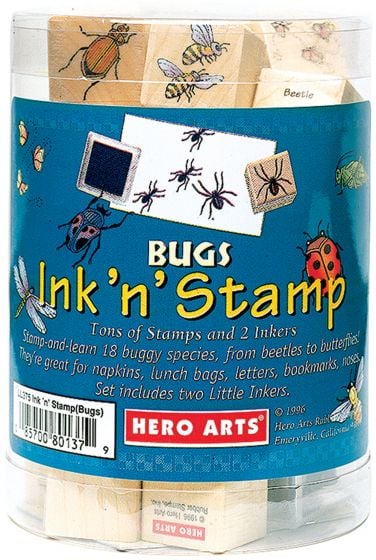 Insects & Spiders Rubber Stamp Kit