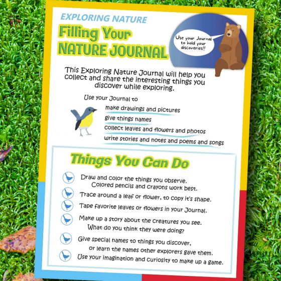 Young Explorers Nature Journal: Observing Activities for Exploring ...