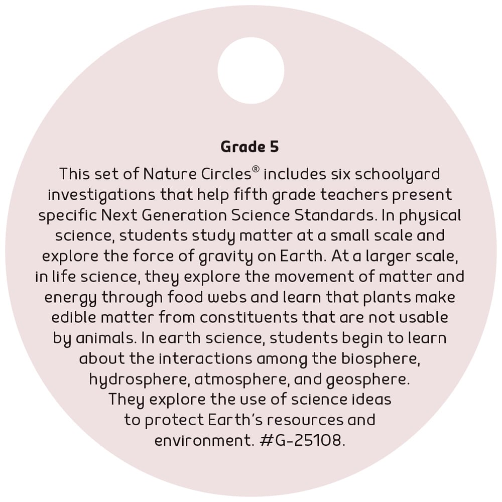 Nature Circles® NGSS Cards: Grade 5