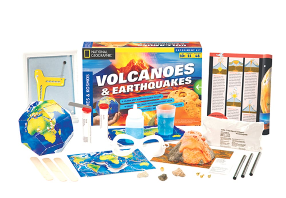 Volcanoes and Earthquakes Activity Kit