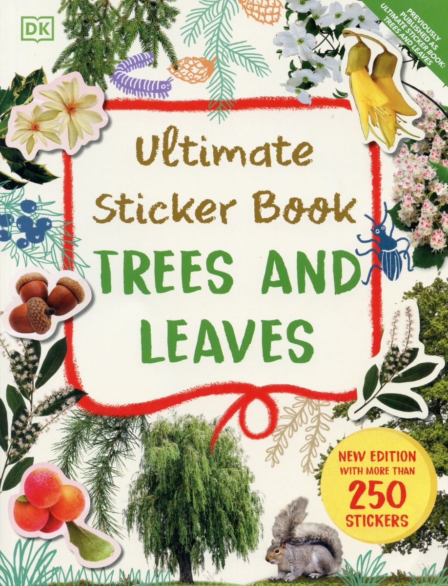 Ultimate Sticker Book: Trees & Leaves