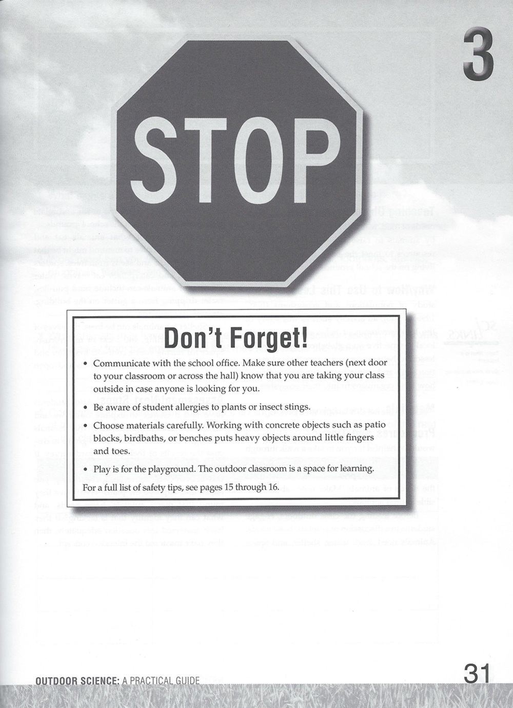 Outdoor Science: A Practical Guide