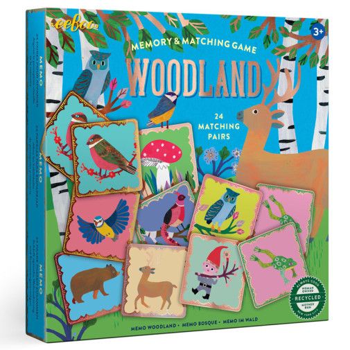 Woodland Memory & Matching Game