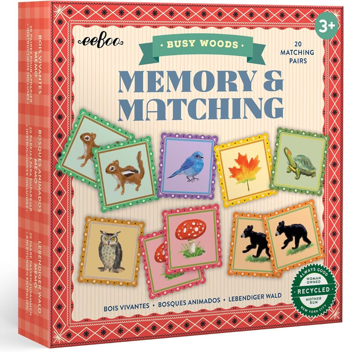 Busy Woods Memory & Matching Game
